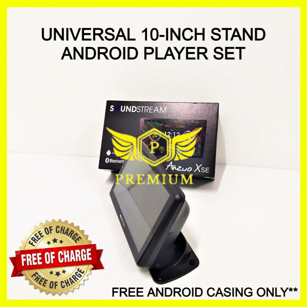 SOUNDSTREAM UNIVERSAL 10INCH DASHBOARD STAND ANDROID PLAYER SET (FREE ...