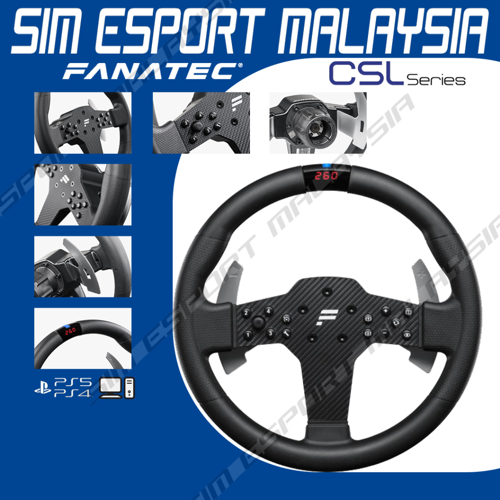 Fanatec CSL Elite P1 V2 Wheel | Shopee Malaysia