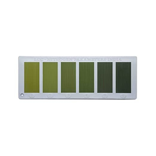 Nitrogen LCC-6 Leaf Colour Chart-Carta Warna Daun Beras Enam Panel 1pc ...