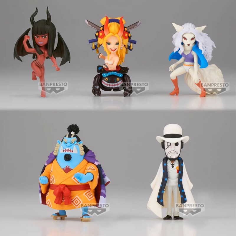 【Ready Stock】Banpresto One Piece Wcf Wanokuni Onigashima Volume 6 Jimbei CP0 Black Maria Wanda ...