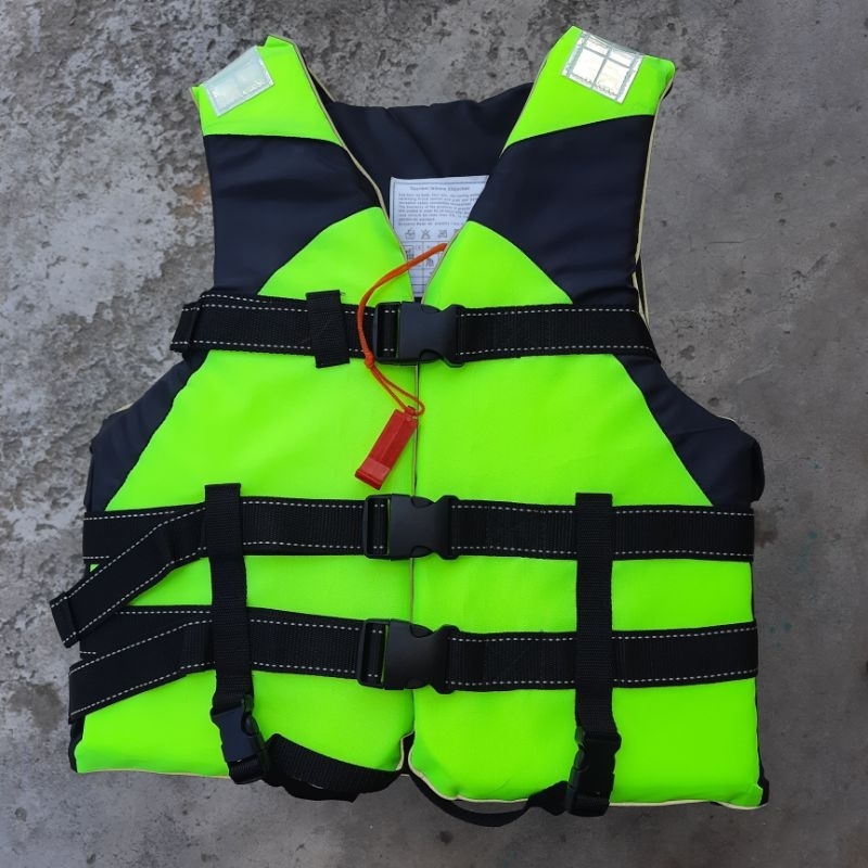 SOLAS ADULT LIFE JACKET. JAKET KESELAMATAN UNTUK DEWASA STANDARD SOLAS ...