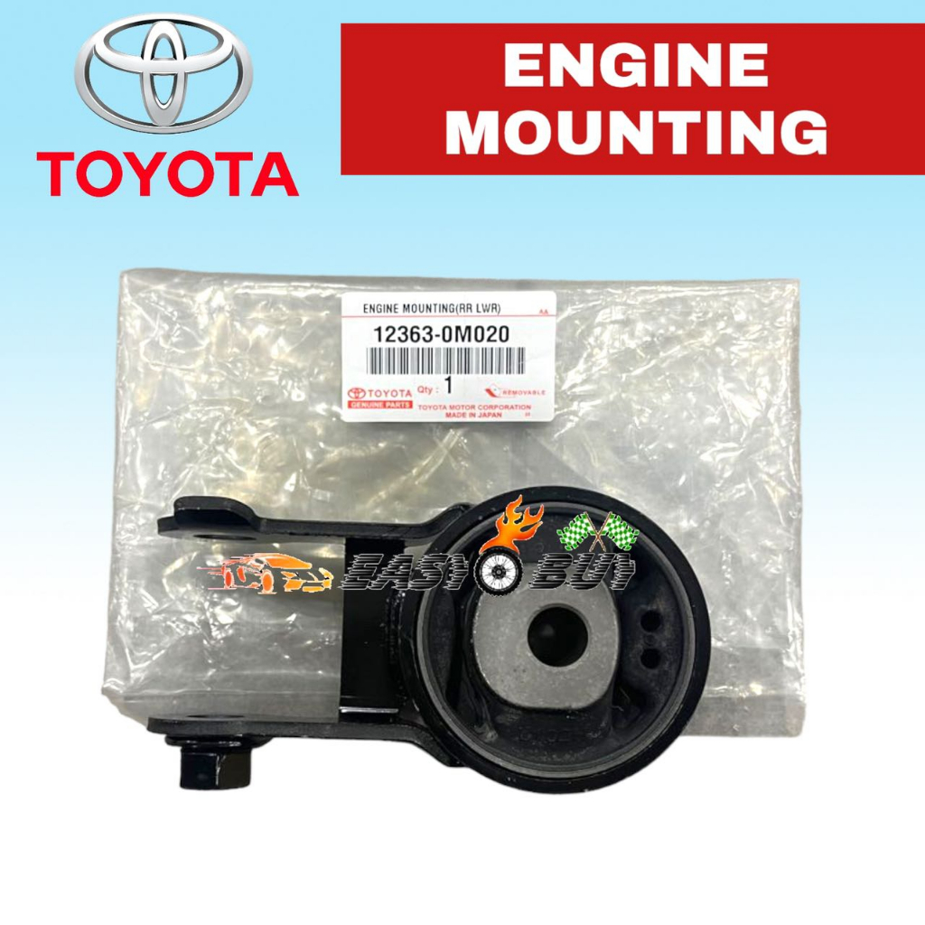 ( 100% ORIGINAL JAPAN ) TOYOTA VIOS NCP93 2007- AUTO ENGINE MOUNTING ...