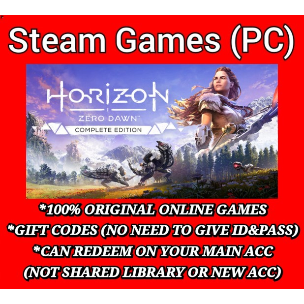 Horizon Zero Dawn Complete Edition (PC) STEAM GAMES ONLINE | Shopee ...