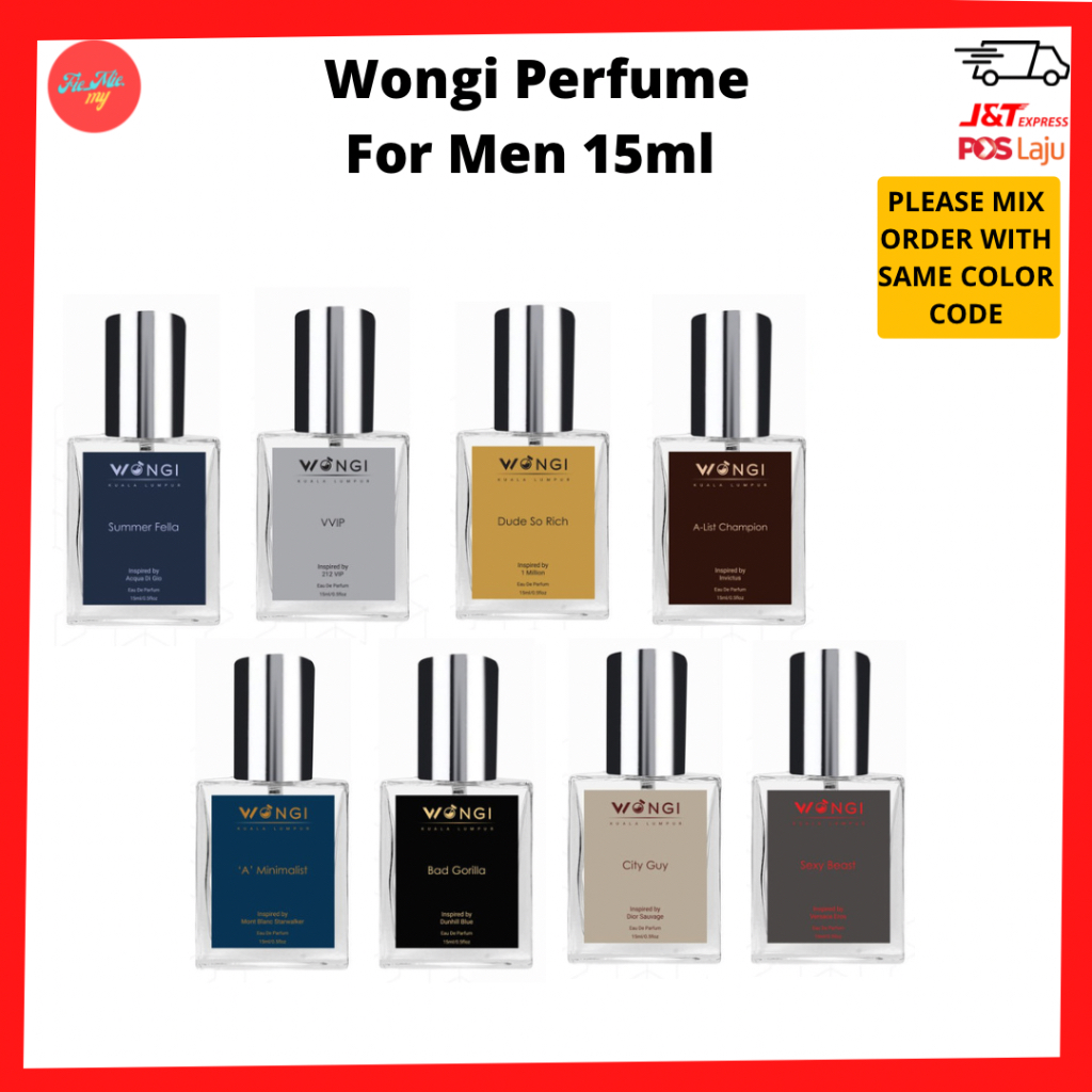 WONGI Perfume Men Perfume Murah Wangian Lelaki Minyak Wangi Lelaki ...