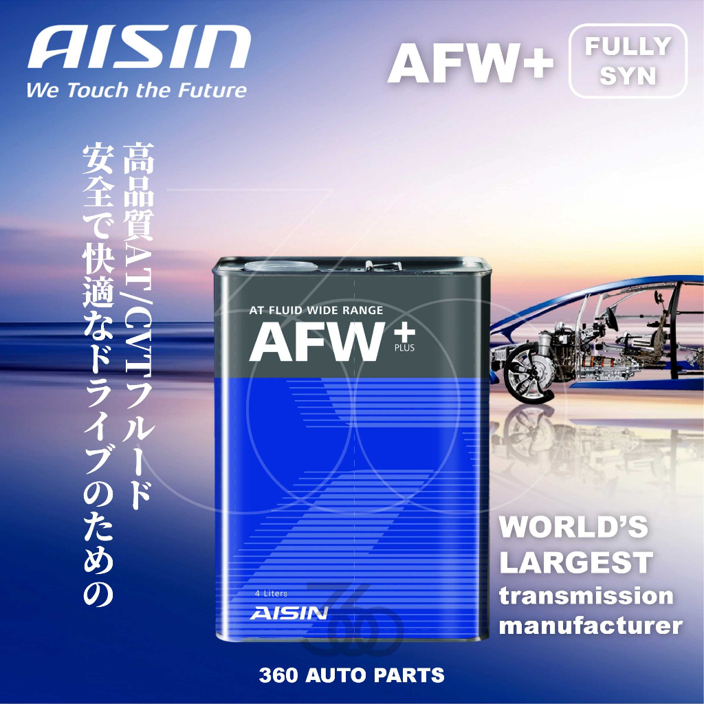 AISIN FULLY SYNTHETIC AFW+ ATF D3 SP3 WS MINYAK AUTO GEAR AUTO ...