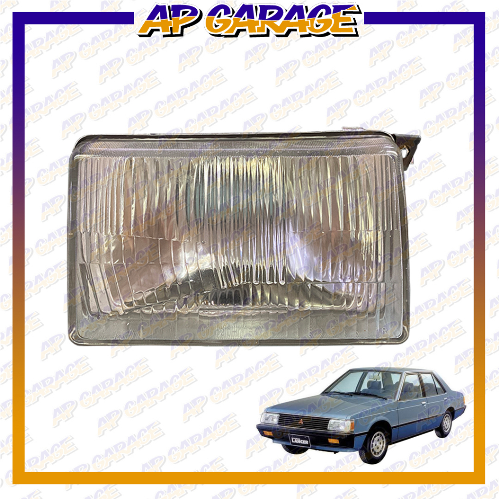 Mitsubishi Lancer A172-A174 (1980-1984) Headlamp Head Lamp Light Lampu ...