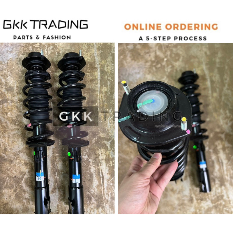 💯ORIGINAL PERODUA ALZA ABSORBER ASSY+COIL SPRING+ABSORBER MOUTING+ABS ...