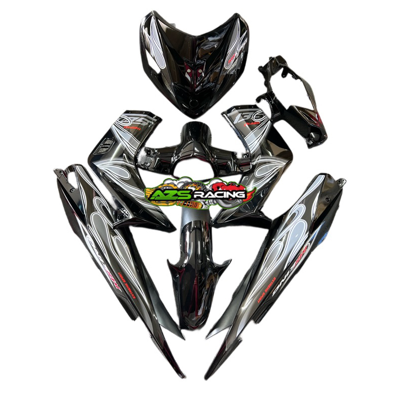 COVERSET YAMAHA LC V1 API HITAM | Shopee Malaysia