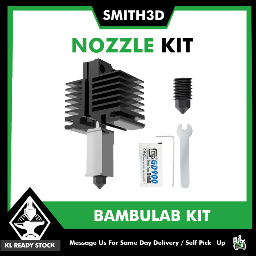 Bambu Lab Spare Parts for P1 X1 Series Heater Thermistor Silicone Sock ...