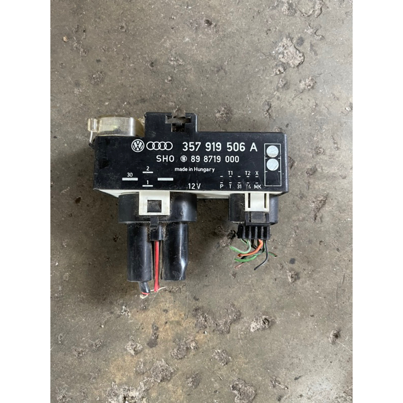 AUDI VW SEAT SKODA COOLING FAN CONTROL RELAY MODULE 357919506E 357 919 ... AUDI VW SEAT SKODA COOLING FAN CONTROL RELAY MODULE 357919506E 357 919 ...