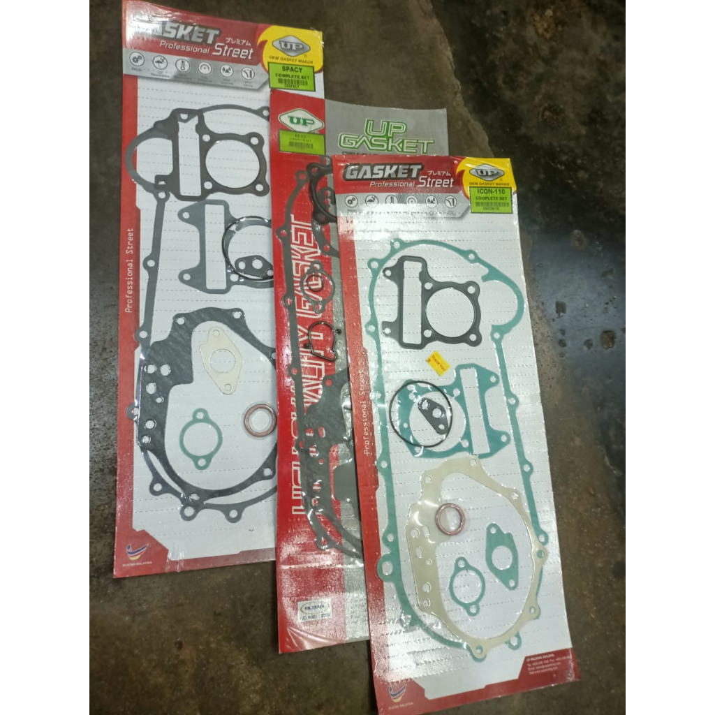 UP STANDARD OVERHAUL GASKET COMPLETE ENGINE SET HONDA ICON / BEAT / SPACY | Shopee Malaysia