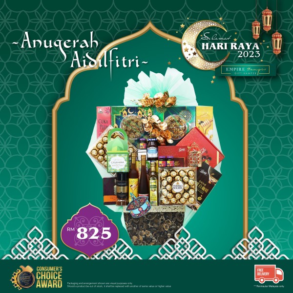 Raya Hamper Free Delivery Empire Hamper ANUGERAH AIDILFITRI 825 Gift ...