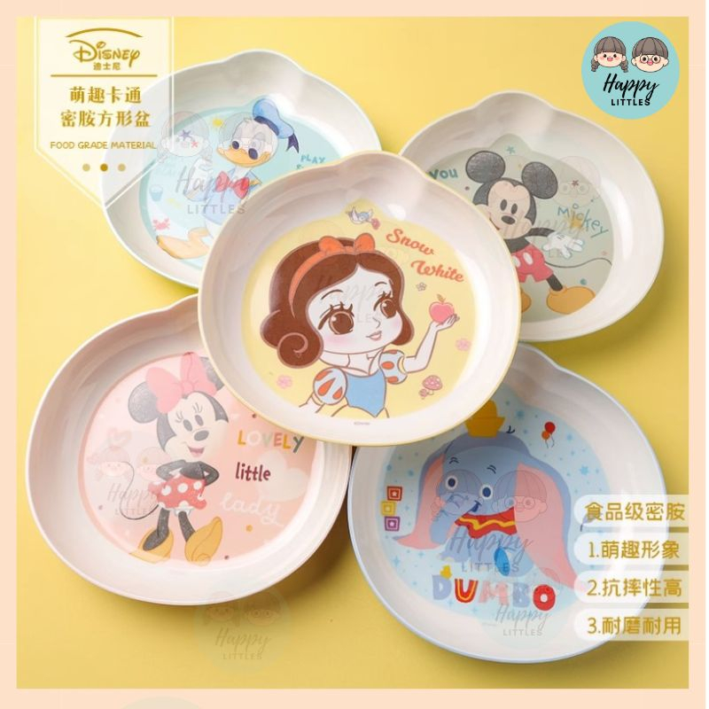 Disney Melamine Cartoon Plate Children Dish Dinner Plate Frozen ...