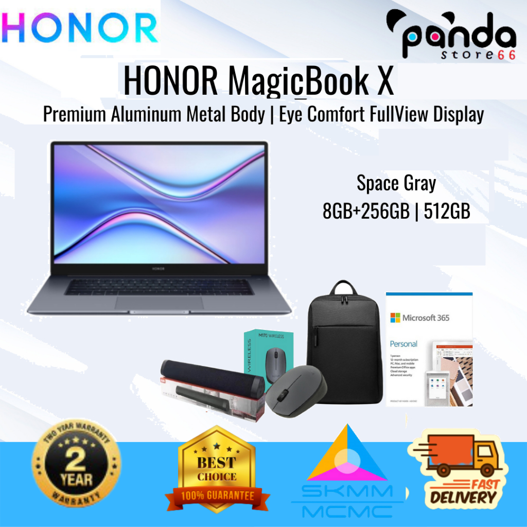 HONOR Magicbook X14 | X15 | X16 i3 i5 (8GB/256GB)(8GB/512GB)Ultra ...