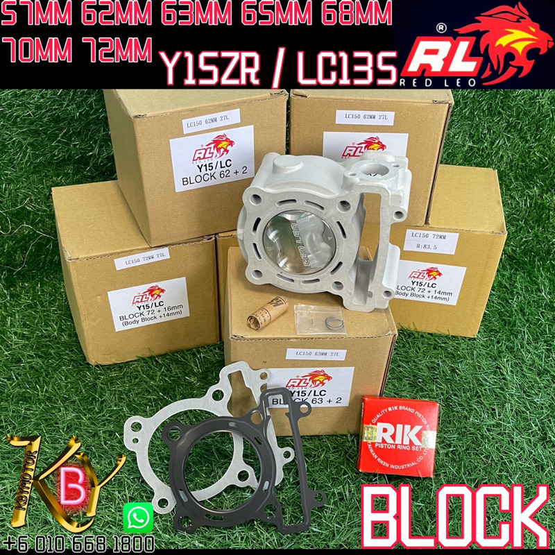 RED LEO Racing BLOCK Y15ZR / LC135 🔥100%Original | Shopee Malaysia