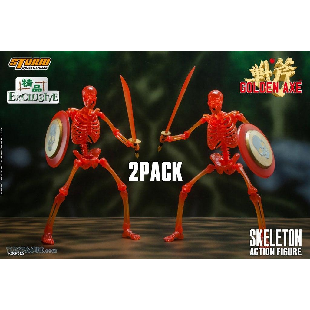 1/12 Golden Axe - Skeleton Soldier (Red) Exclusive (2 Figure Pack ...