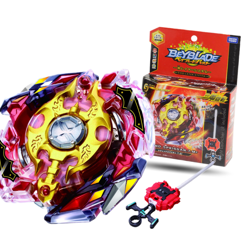 [BEYFAN] B-86 Starter Legend Spriggan 7 Merge | Takara Tomy Beyblade ...