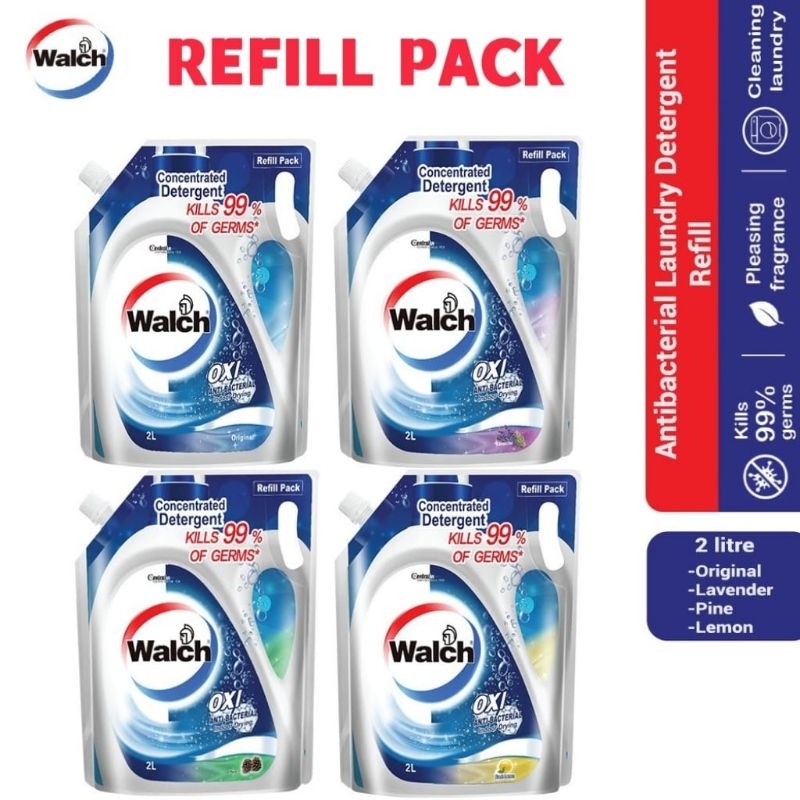 [TKM] Walch OXI Clean Anti-Bacterial Concentrated Detergent 2Litre ...