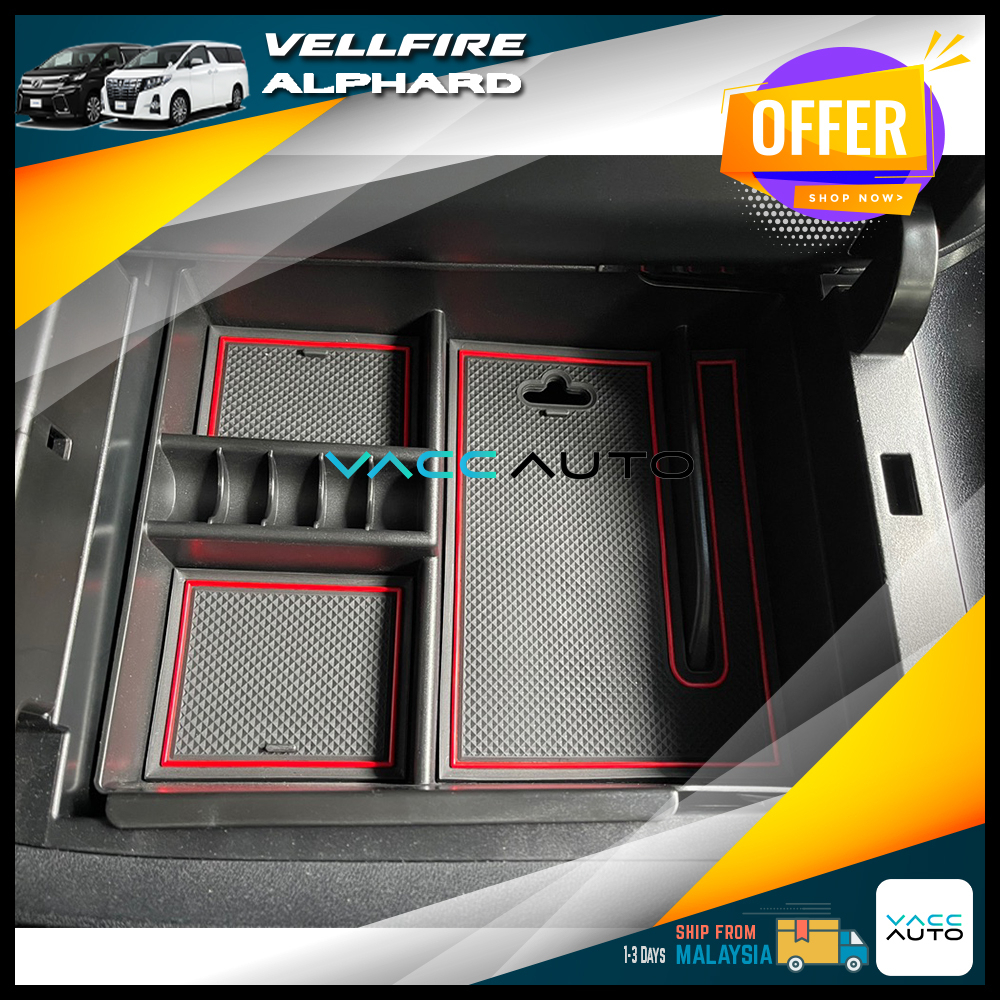 Toyota Vellfire / Alphard 30 Series Center Storage Box / Coin Box ...