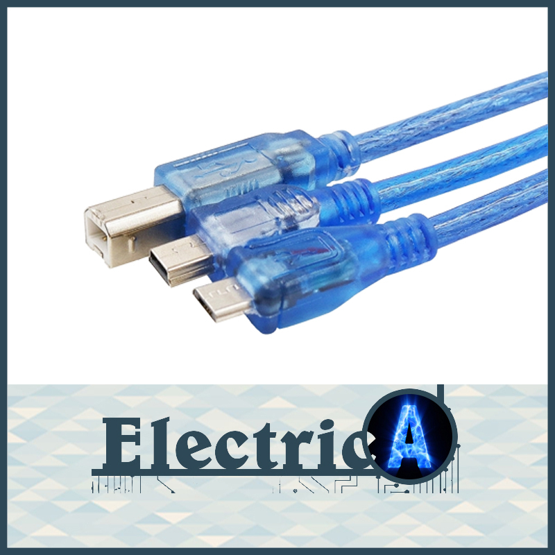 30CM Type-C/Mini/Micro /Type-B USB Cable for Arduino for UNO R3,Mega ...