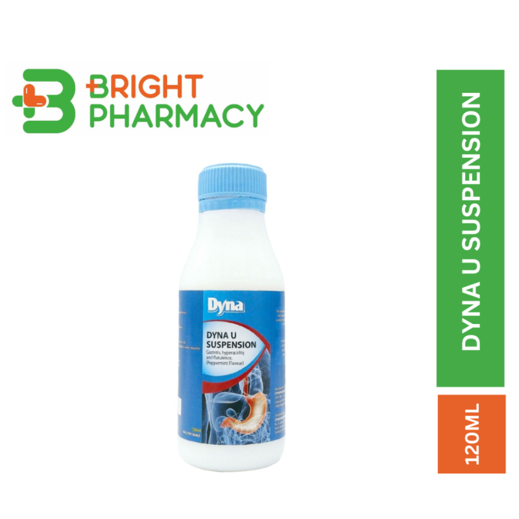 Dyna U Suspension (gastritis, hyperacidity and flatulence) | Shopee ...