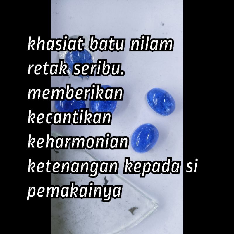 batu permata nilam retak seribu asli 100% | Shopee Malaysia