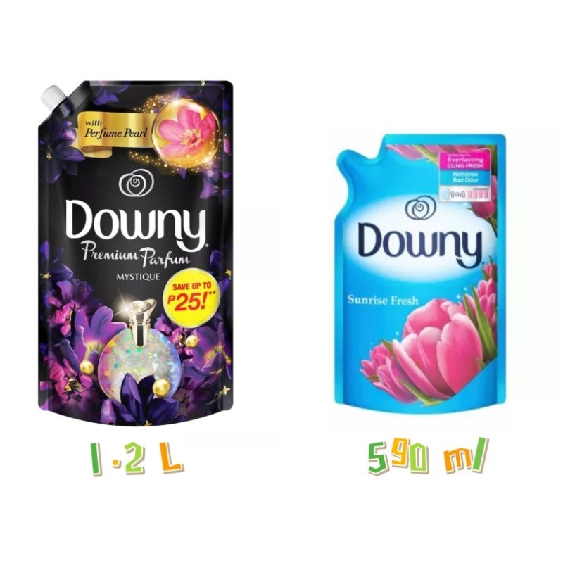 Downy Premium Parfum Fabric Softener Refill Pack ( Mystique 1.2L ...