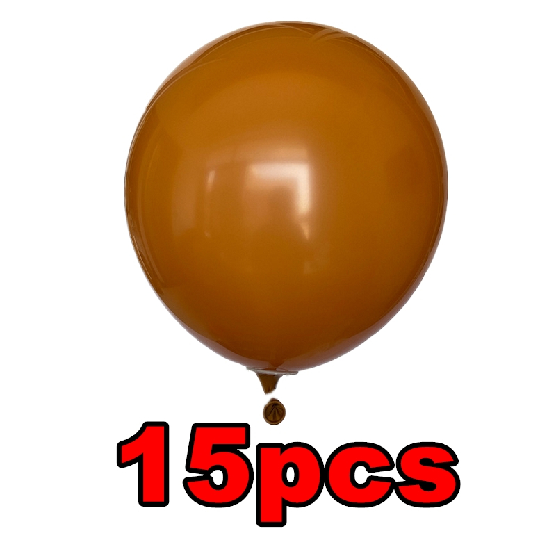 INS Cream Caramel Balloon Party Decoration Set Happy Birthday Theme ...