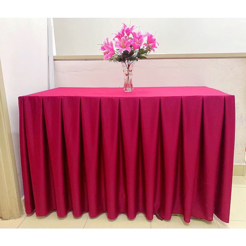 Cover Banquet Table / Cover table / Sarung Meja / Alas Meja | Shopee ...