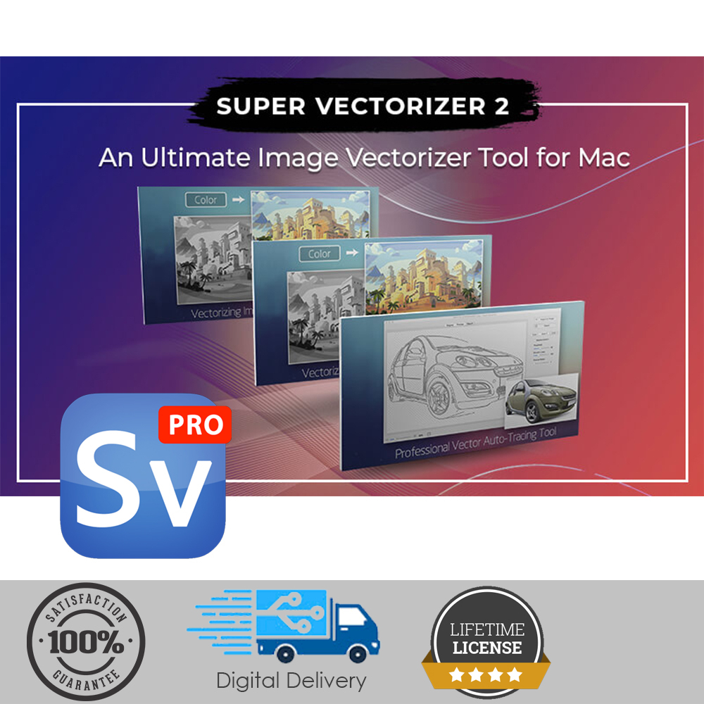 Super Vectorizer Pro 2++ (mac) | Shopee Malaysia