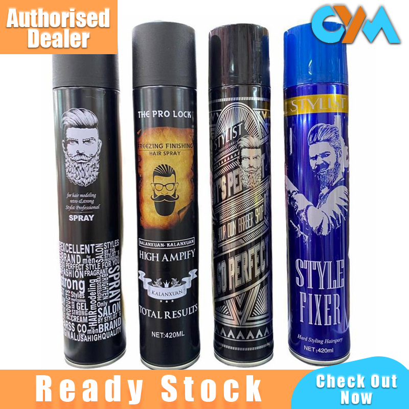 Aromatic Hair Spray Stylist Hair Spray Pengeras Rambut 420ml Long ...
