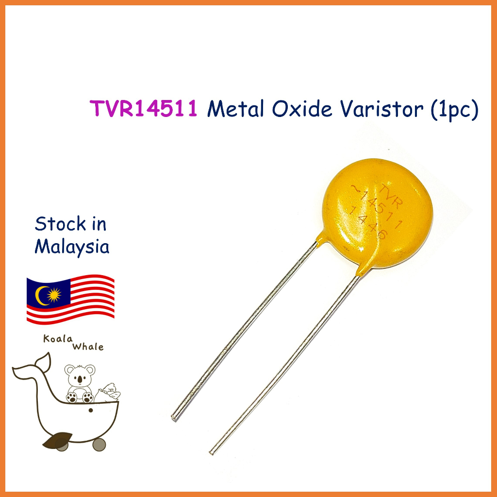 TVR14511 TVR 14511 Metal Oxide Varistor MOV 14D511 14D511K (1pc ...
