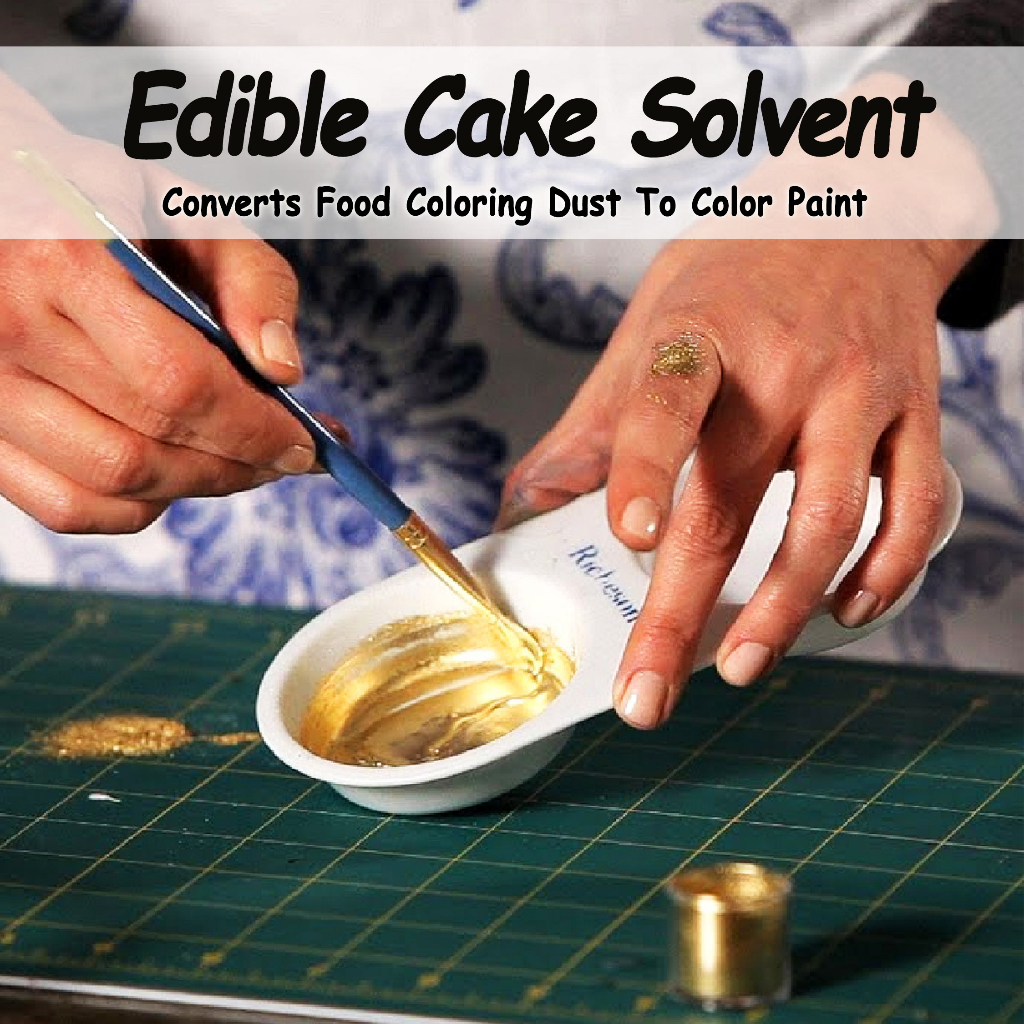Solvent For Cake Lustre Dust Convert Food Coloring Dust to Paint ...