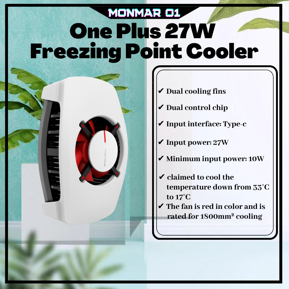 OnePlus 27W Freezing Point Phone Cooler | Shopee Malaysia
