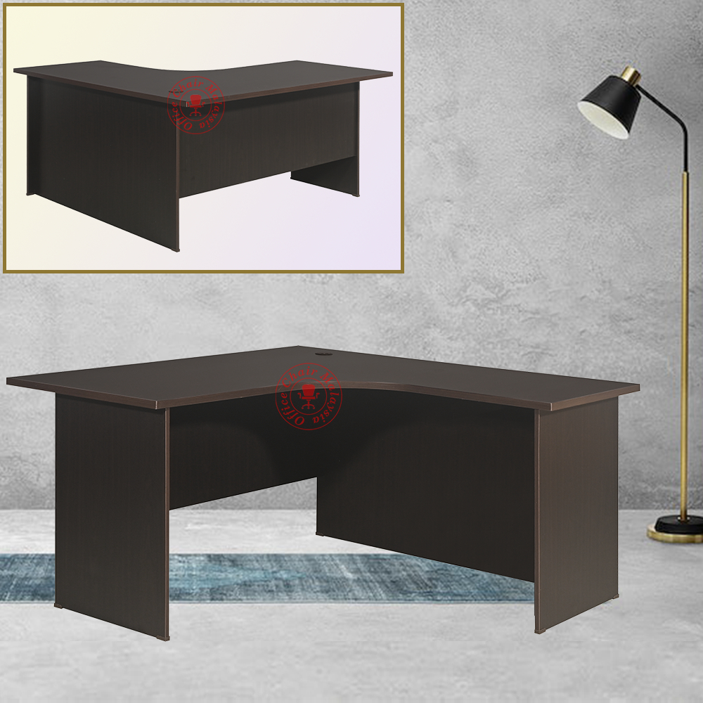 L Shape Office Table / Study Table / Study Desk / Writing Table / Meja ...