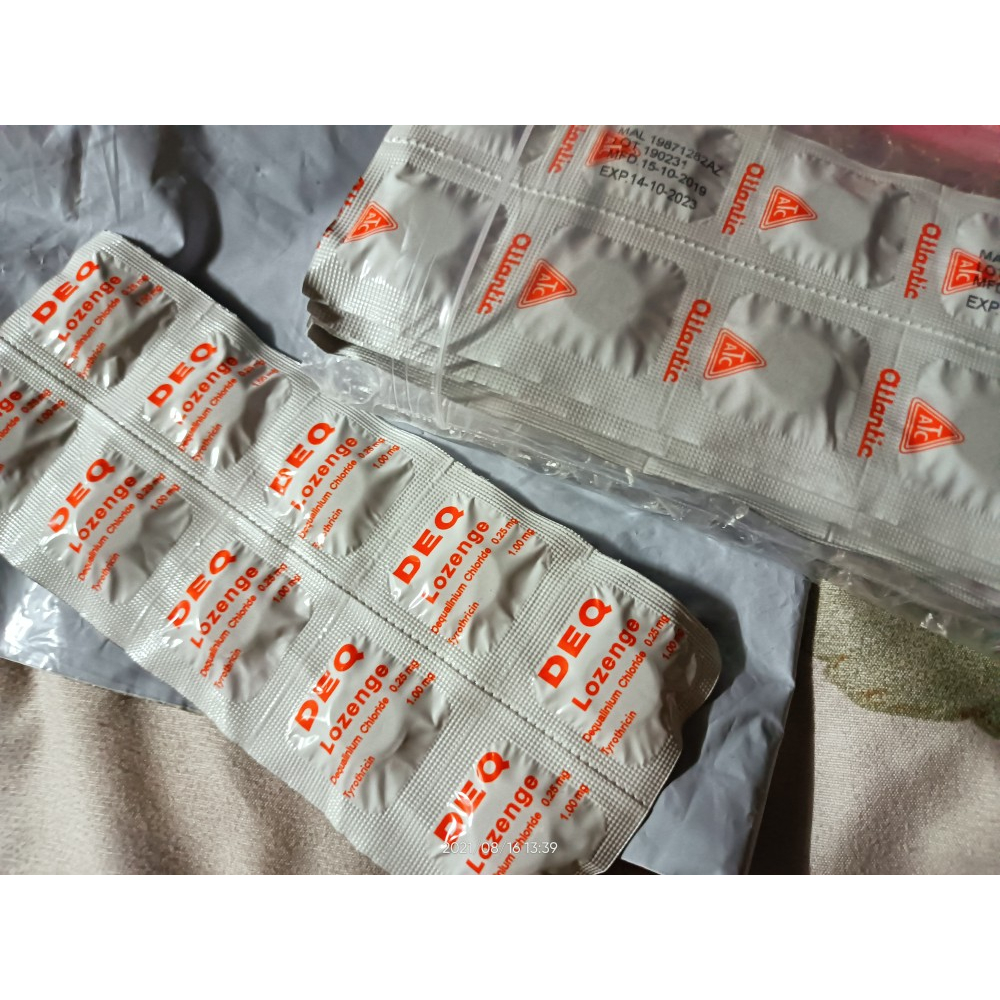 🔥 CLEARANCE 🔥 DEQ LOZENGES 10'S/ GULA2 SAKIT TEKAK ( 3x10's ) | Shopee ...