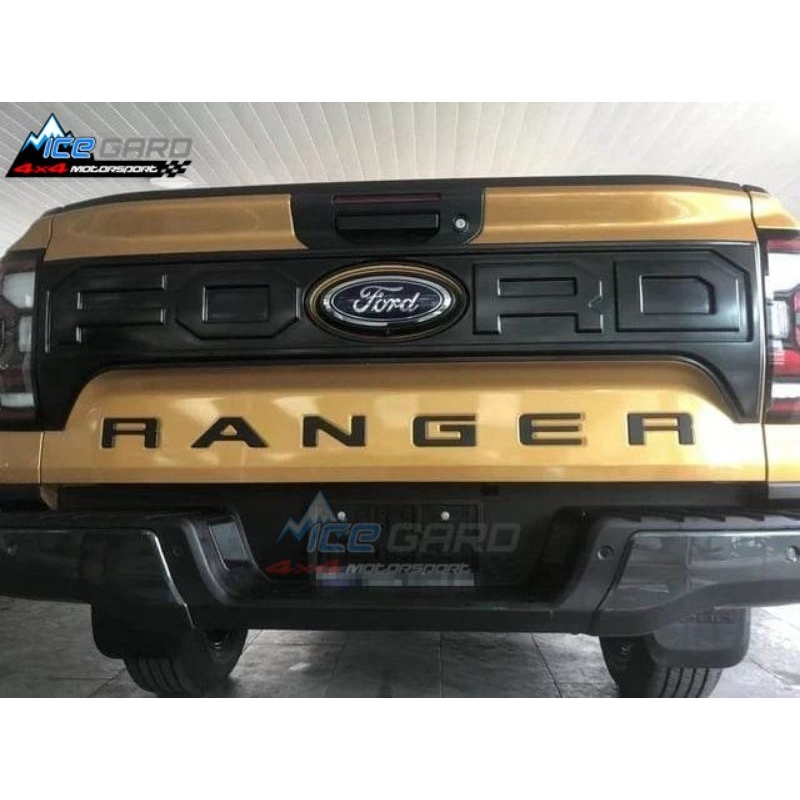NEXT GEN FORD RANGER T9 TAILGATE EMBOSSED ACRYLIC LOGO | Shopee Malaysia