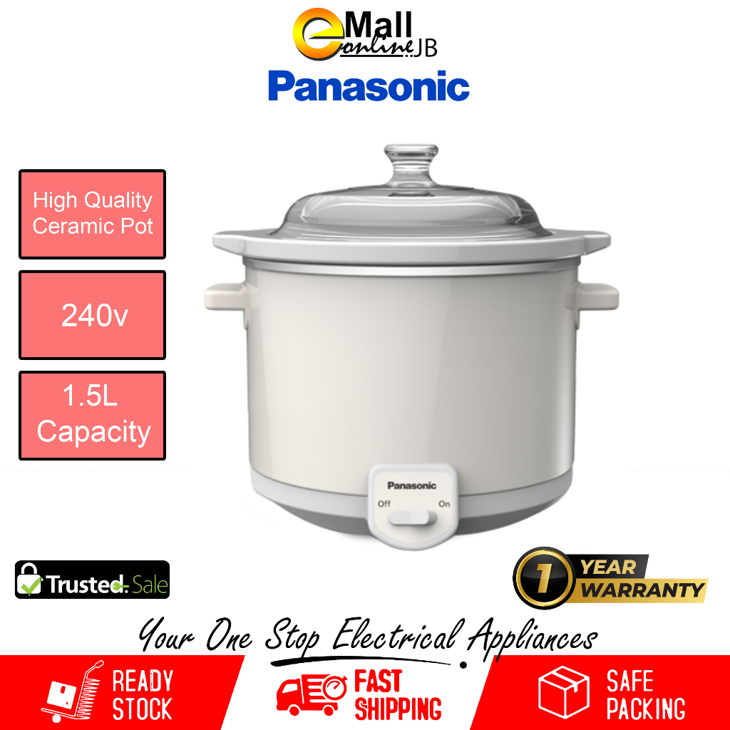 Panasonic 1.5L Slow Cooker NF-N15SSL | Shopee Malaysia