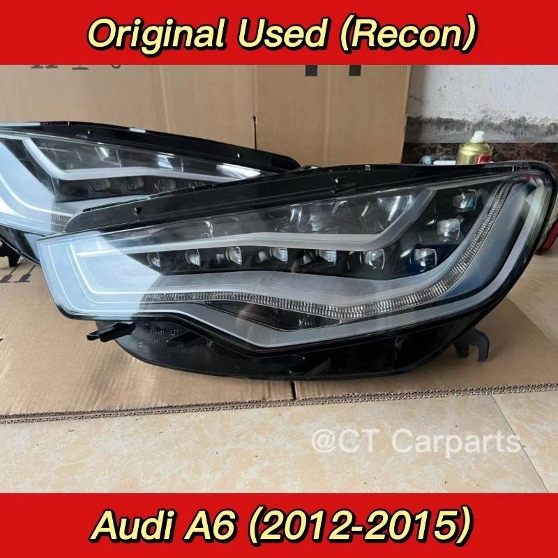 Audi A6 / RS6 Headlight Original Audi A6 / S6 / RS6 Headlamp Original ...