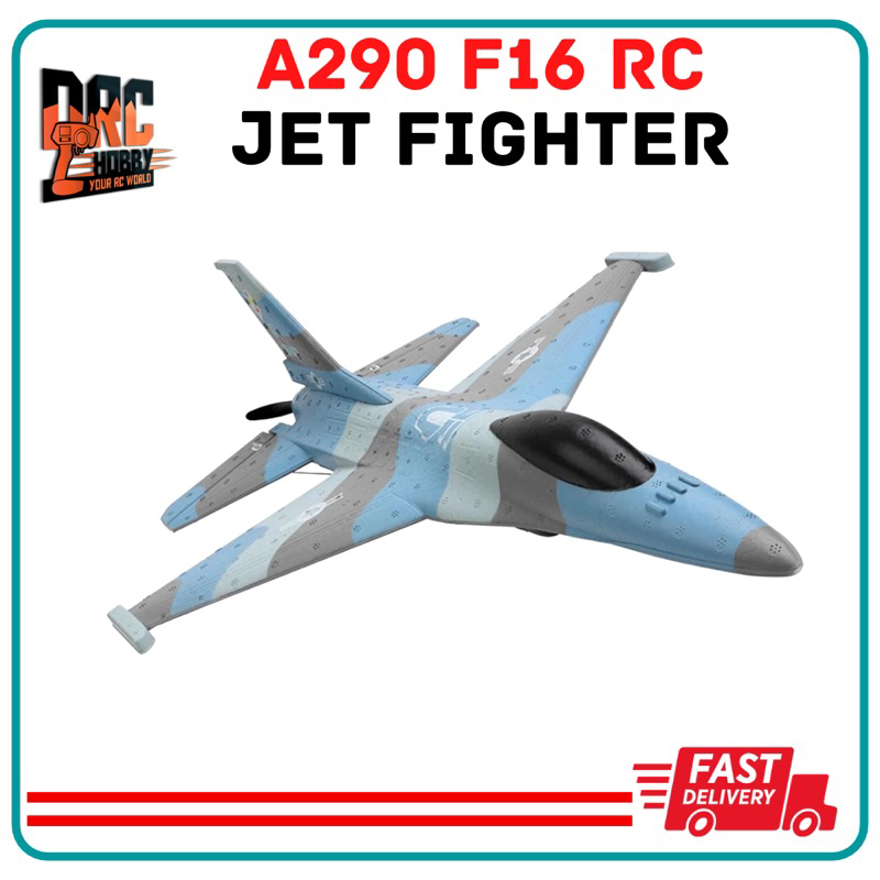 A290 F16 Jet Fighter 320mm Wingspan 2.4G 3CH 3D/6G System EPP RC ...