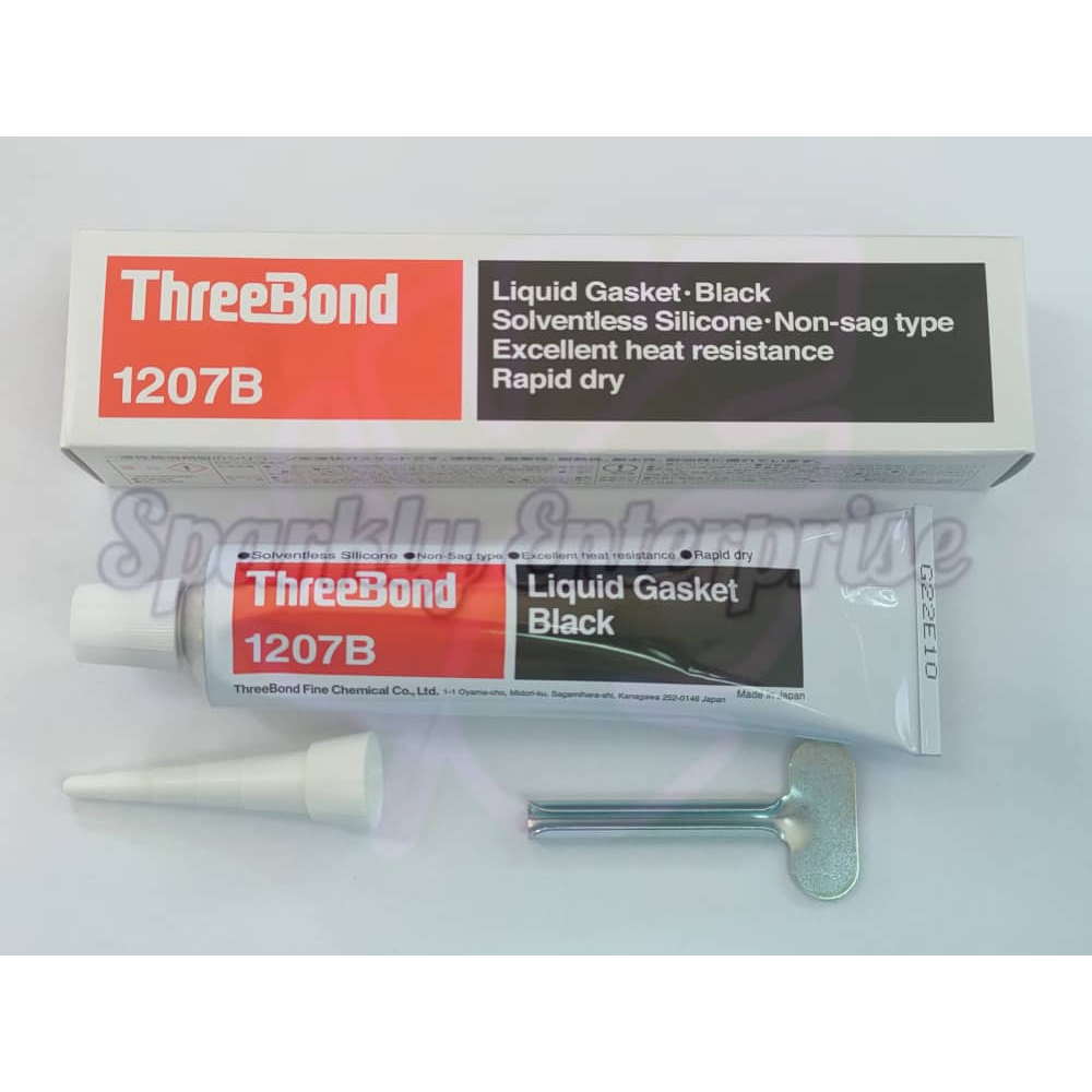 THREEBOND TB1207B LIQIUD GASKET BLACK RAPID DRY 1207B (100G) | Shopee ...
