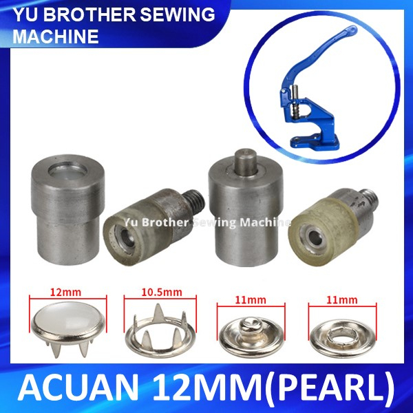 🔥Ready Stock🔥 Mesin Butang Ketip / Snap Button Machine / Acuan / Mould ...