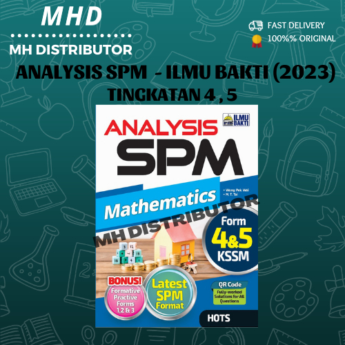 [MHD] Analysis SPM Mathematics form 4&5 KSSM / Tingkatan 4&5( 2023 spm ...