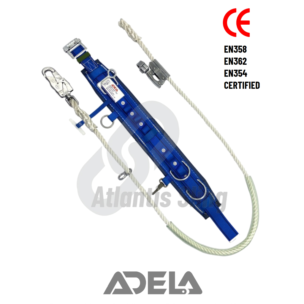 ADELA LINEMAN TOOL LANYARD SAFETY BELT BH667 | Shopee Malaysia