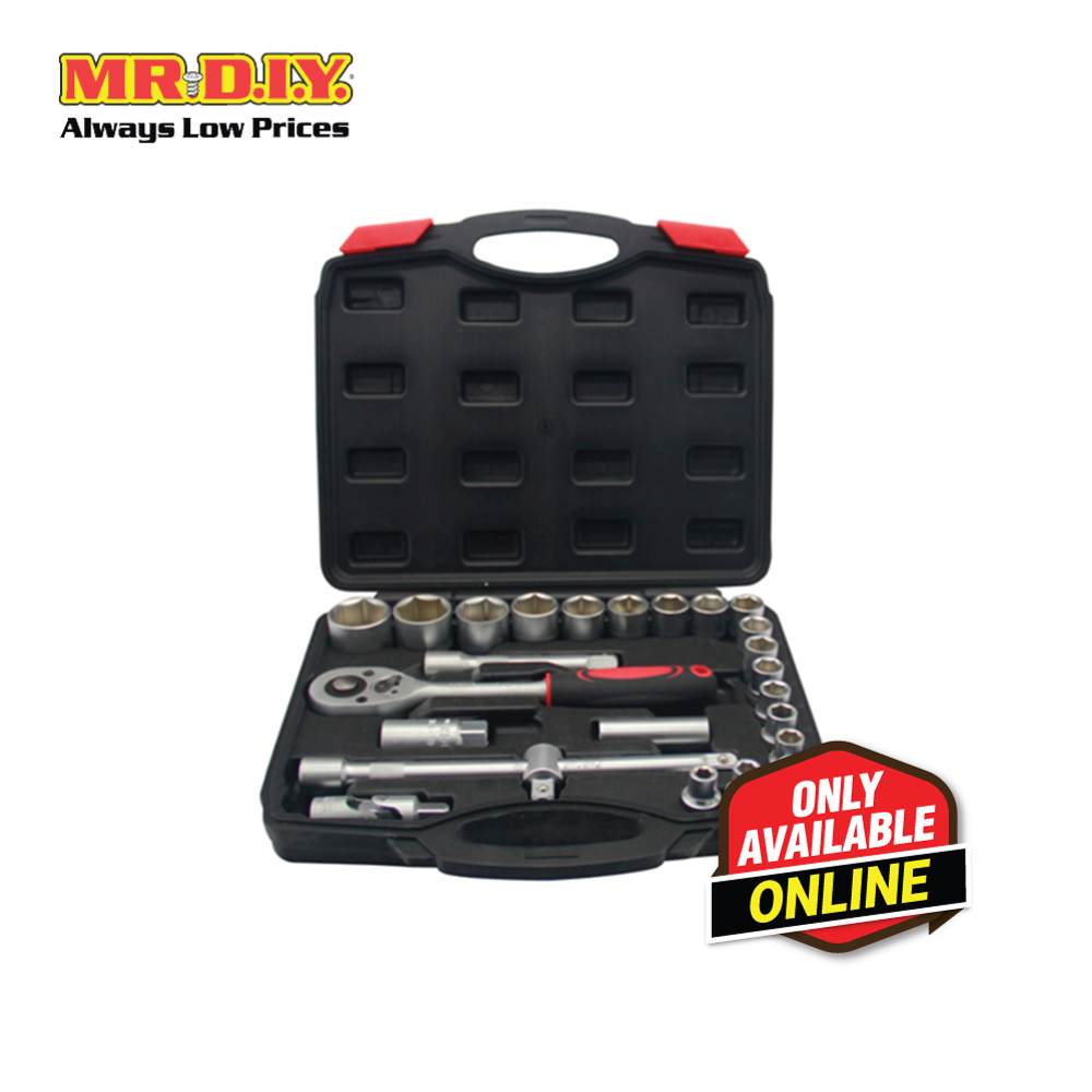 Socket Wrench Set (1/2"/24 Pcs) | Shopee Malaysia