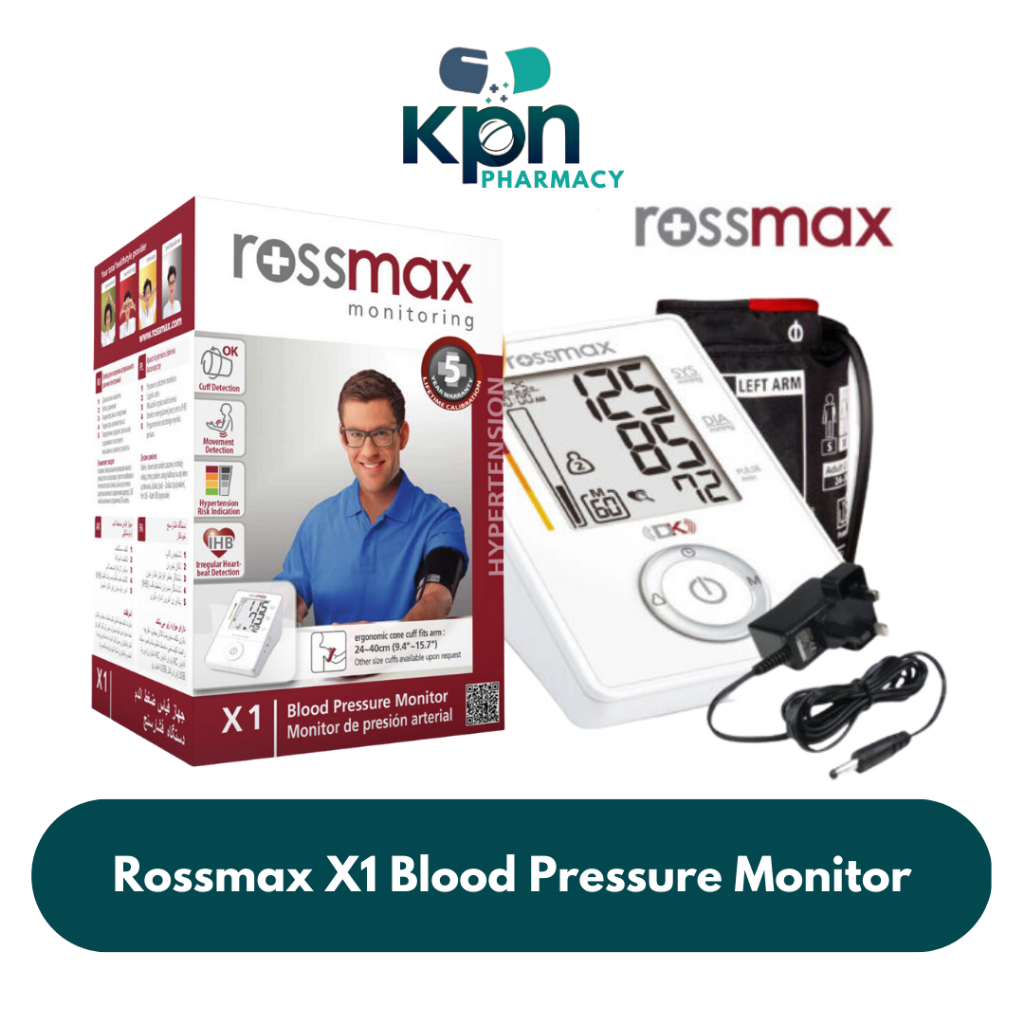 ROSSMAX X1 Blood Pressure Monitoring/ Mesin Tekanan Darah ROSSMAXX 5 ...