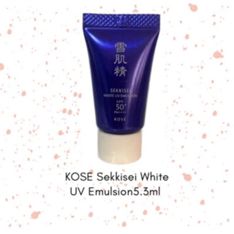 Kose Sekkisei White UV Emulsion SPF50 PA++++ 5.3ml | Shopee Malaysia