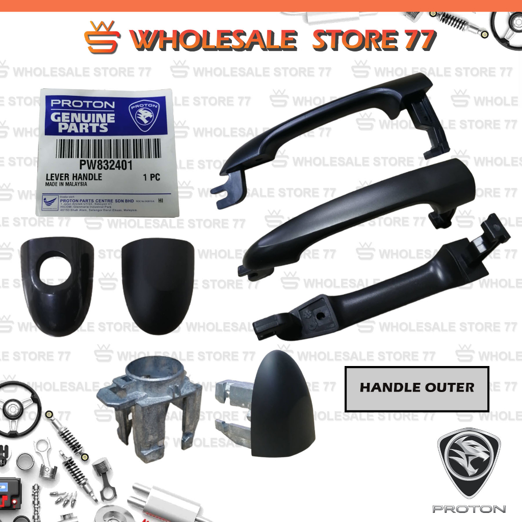ORIGINAL PROTON GEN2 GEN-2 PERSONA BLM EXORA DOOR HANDLE OUTER PINTU ...