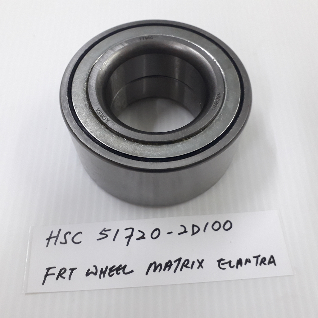 (1PCS HSC 51720-2D100) FRONT DEPAN WHEEL BEARING FOR HYUNDAI MATRIX 1.6 ...
