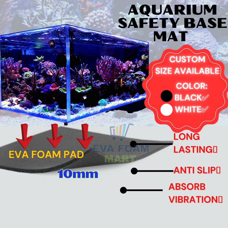 Aquarium Mat Anti Slip Safety Base Mat Heavy Duty 10mm | Shopee Malaysia